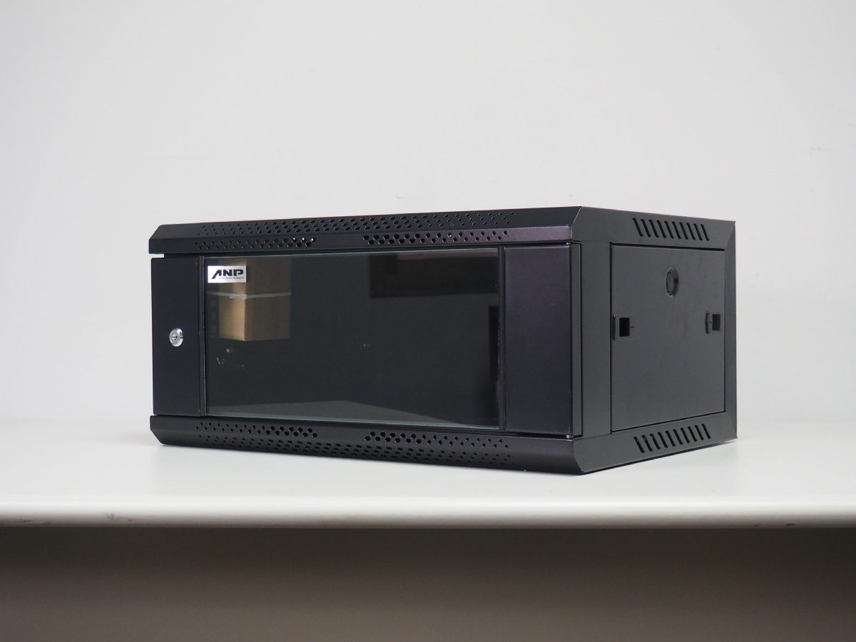 4U Wall Mount Single Section Cabine with 600mm Width 450mm Depth ...