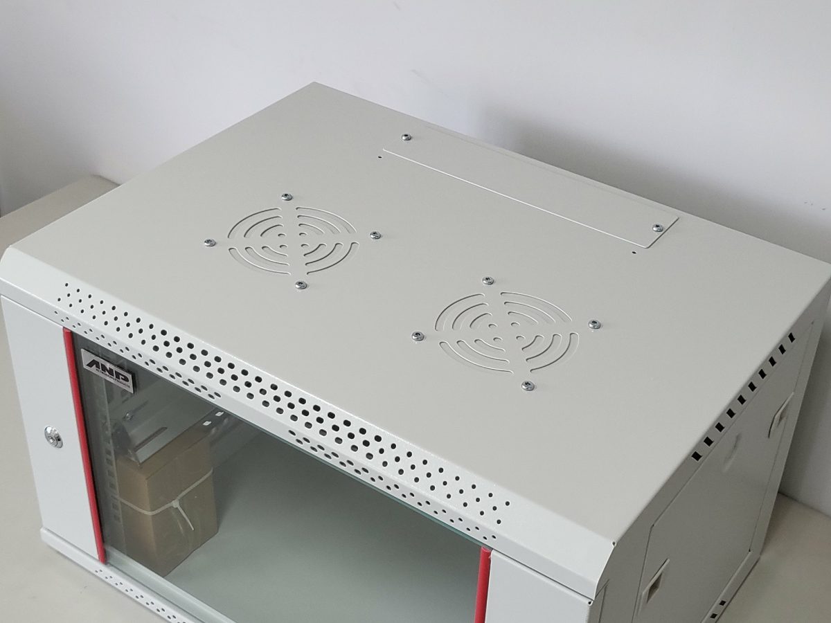 6U Wall Mount Single Section Cabine with 600mm Width 450mm Depth ...